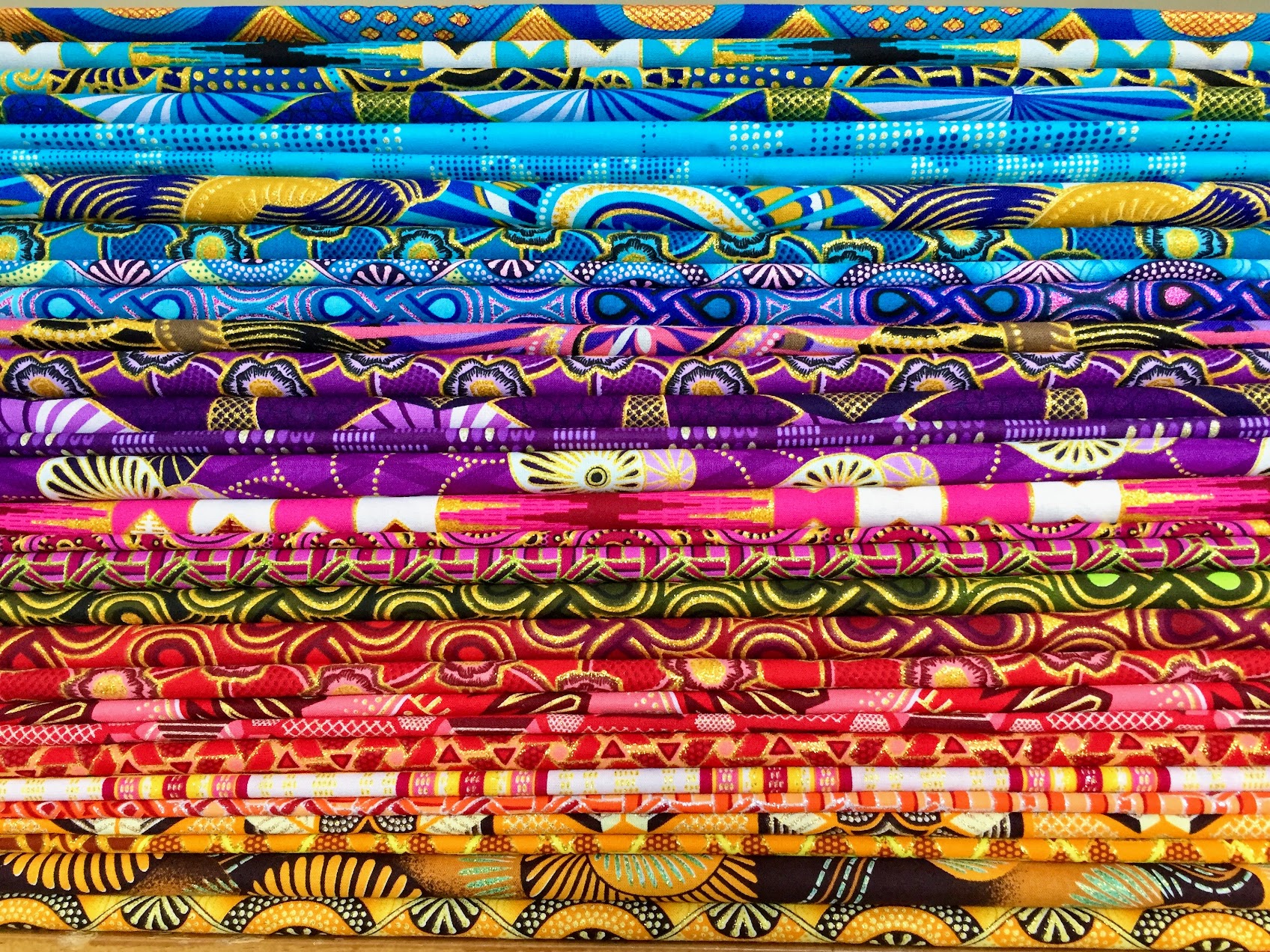 Le Wax pailleté - Poiscaï Tropical